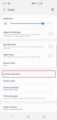 How to enable the Samsung One font on the Galaxy S10 - SamMobile
