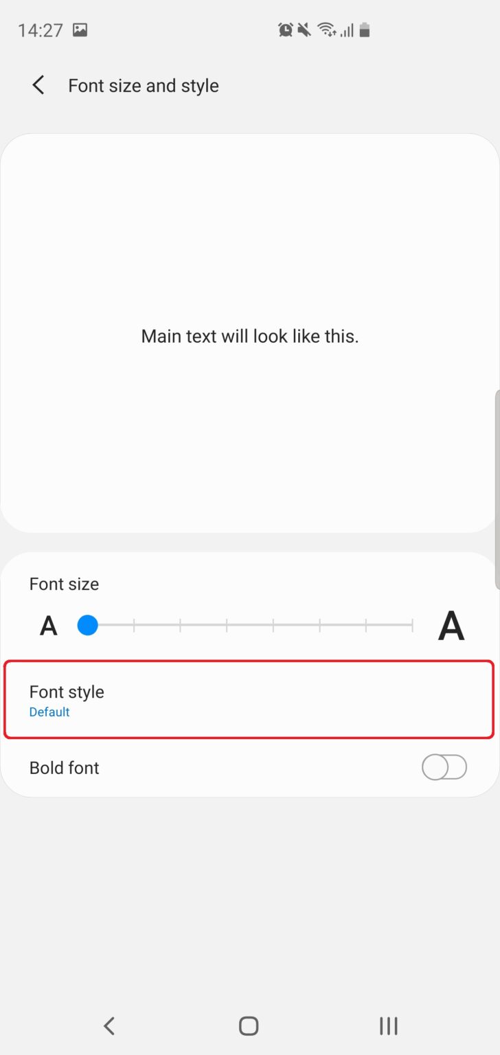 How to enable the Samsung One font on the Galaxy S10 - SamMobile