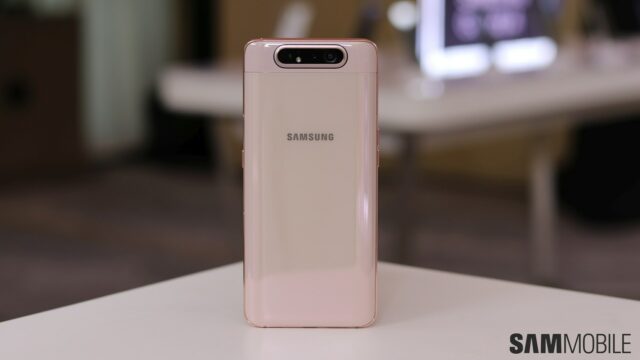 Samsung Galaxy A80 hands-on: Sliding into a no-notch, no-hole future ...