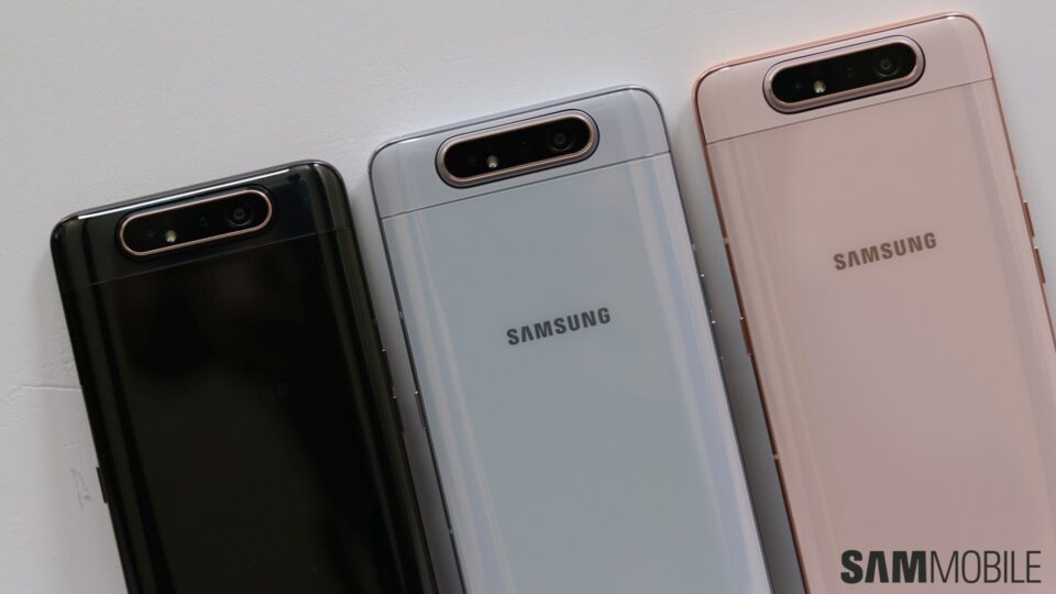 Samsung Galaxy A80 with sliding camera system finally goes on sale ...