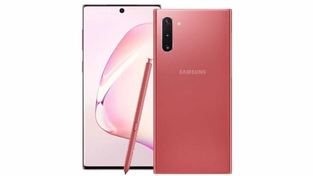 Pink Galaxy Note 10 with matching S Pen breaks cover - SamMobile