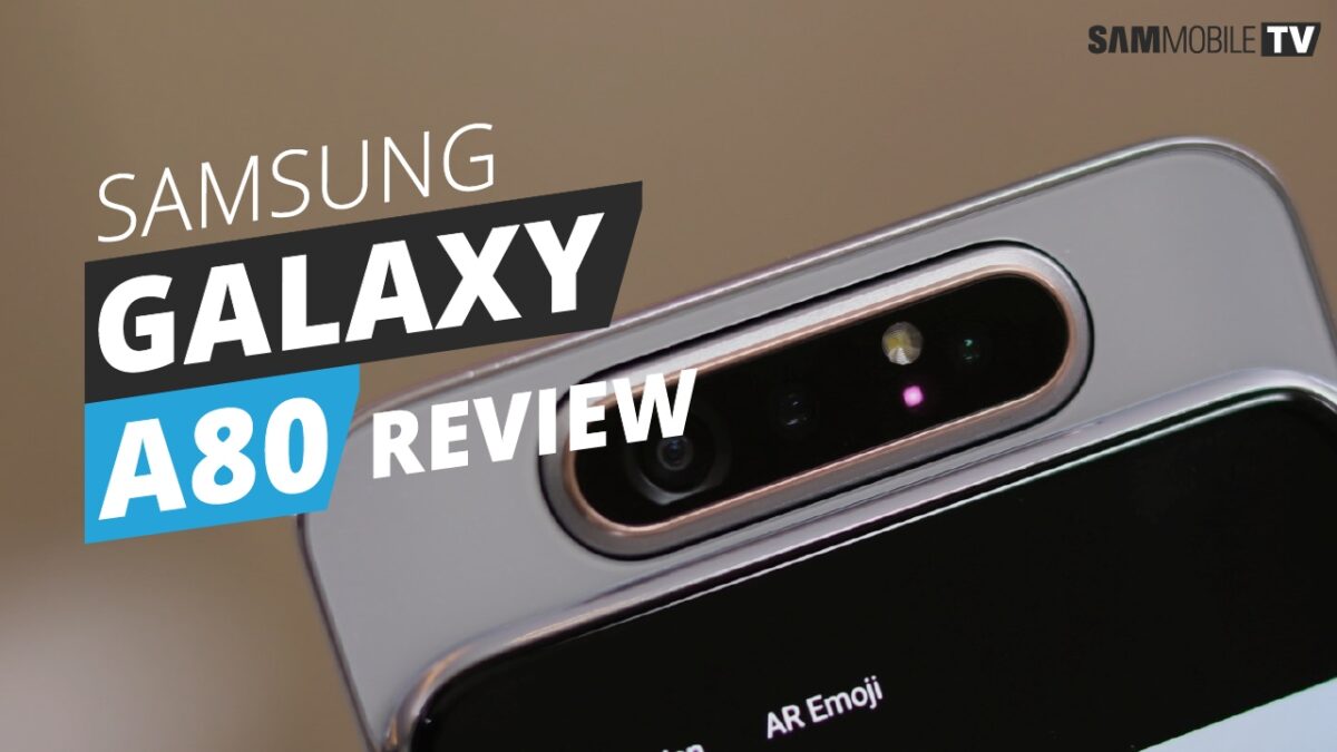 Our Samsung Galaxy A80 video review is up, come check it out! - SamMobile