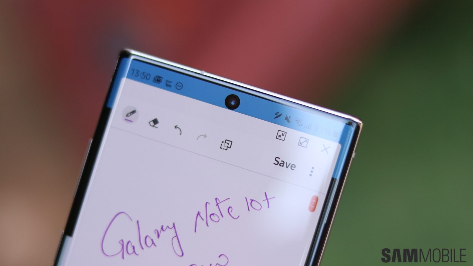 Galaxy Note 10 display cutout can now mimic a notification LED - SamMobile
