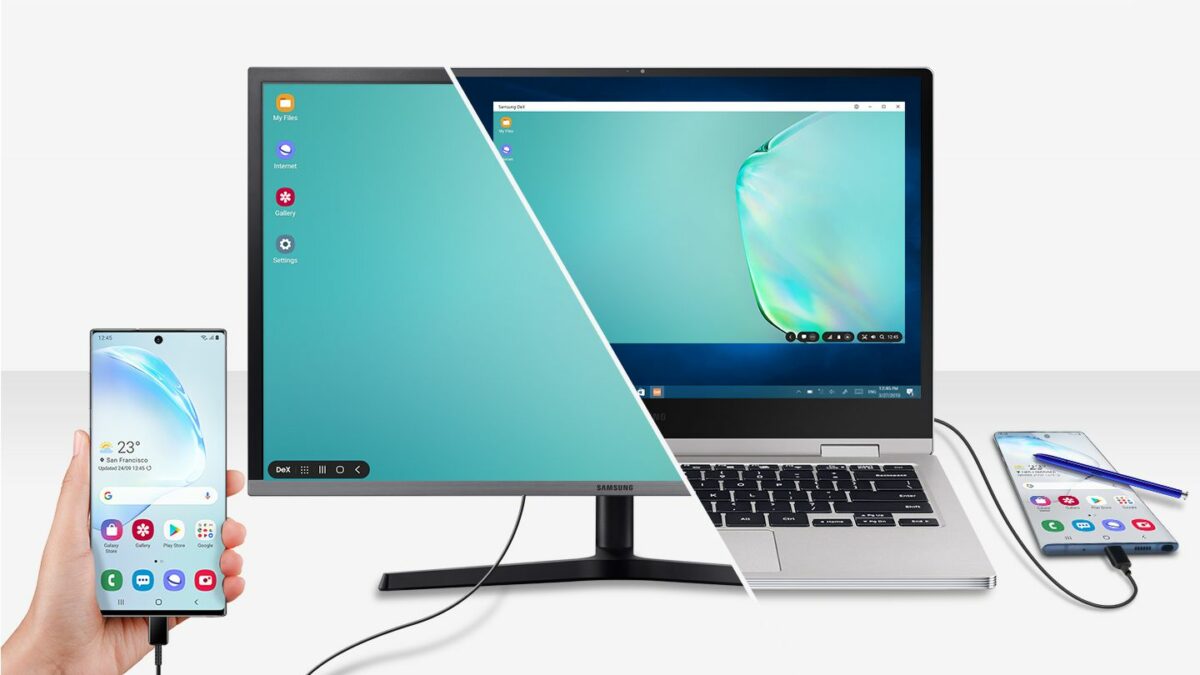 Samsung reportedly working on Dexbook, a Dex-powered portable monitor ...