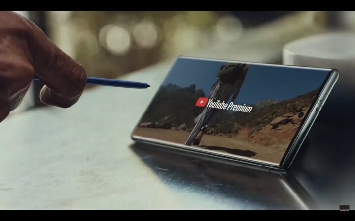 Galaxy Note 10's S Pen gestures work officially with YouTube app ...