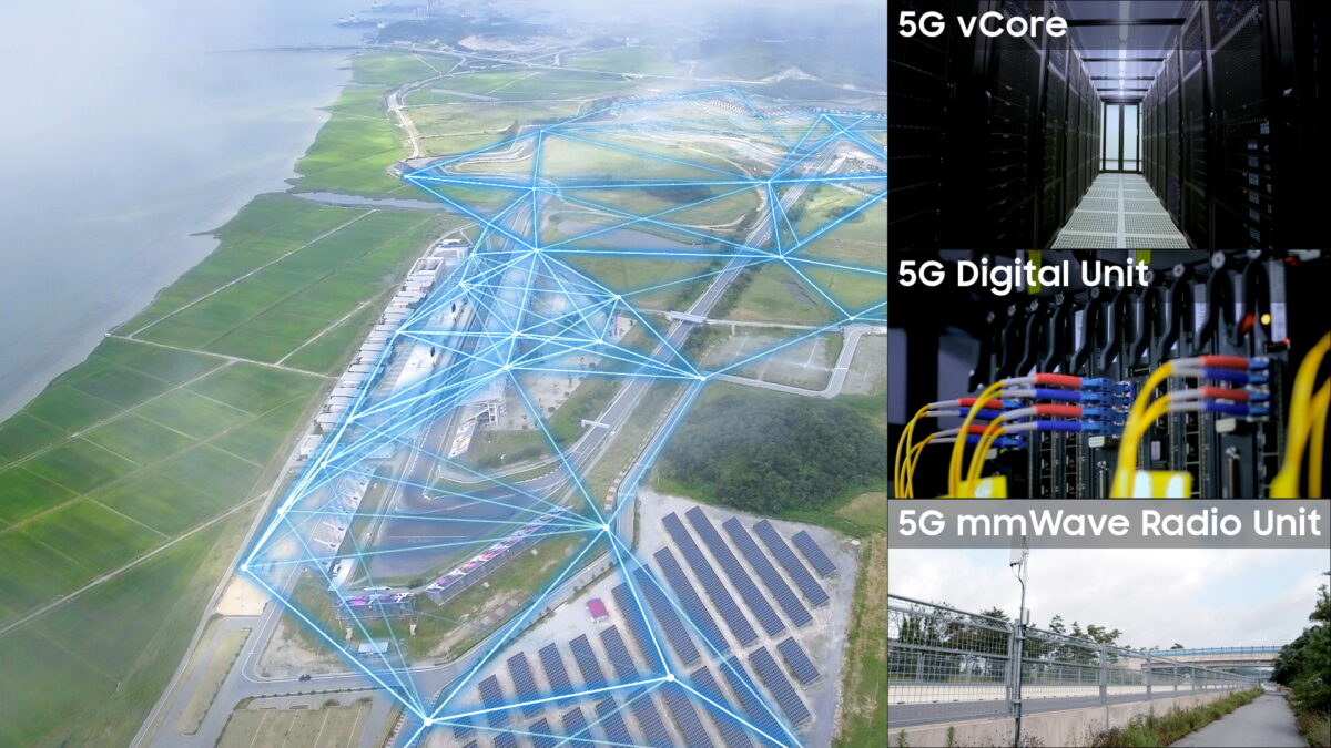 Samsung demos 5G performance and multi-cell handover at the race track ...
