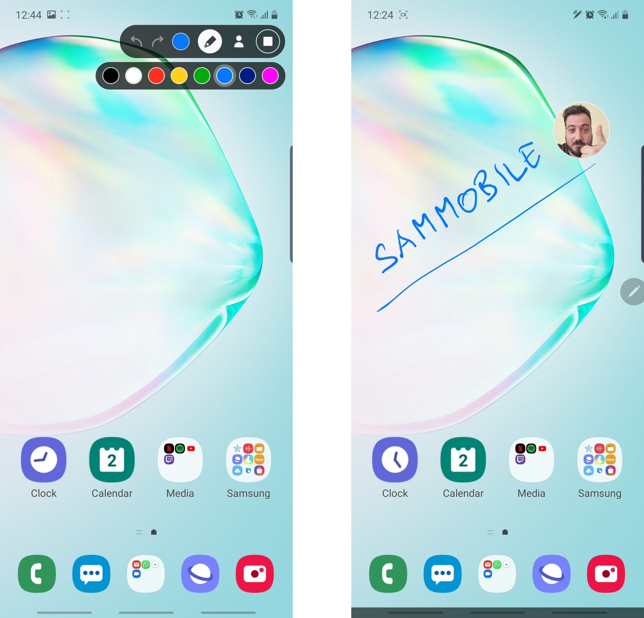 How to set up and record the screen on the Galaxy Note 10 - SamMobile