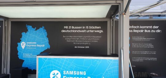 Samsung starting express mobile repair bus service in Germany - SamMobile