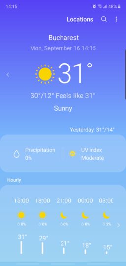 Samsung's Weather widget gets radar maps, weather alerts and more ...