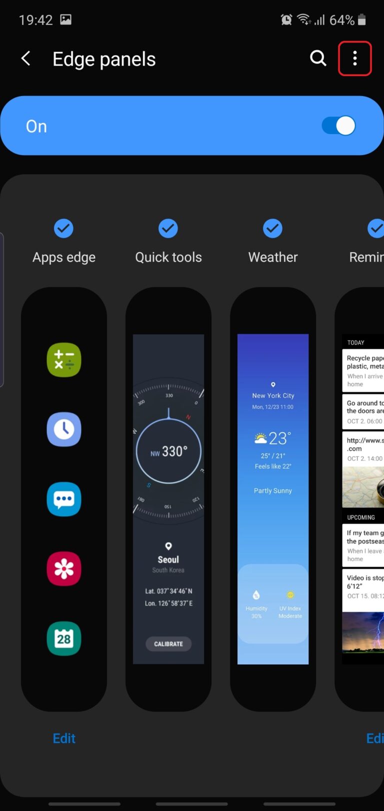 All you need to know about the Samsung Galaxy Note 10 Edge panel ...