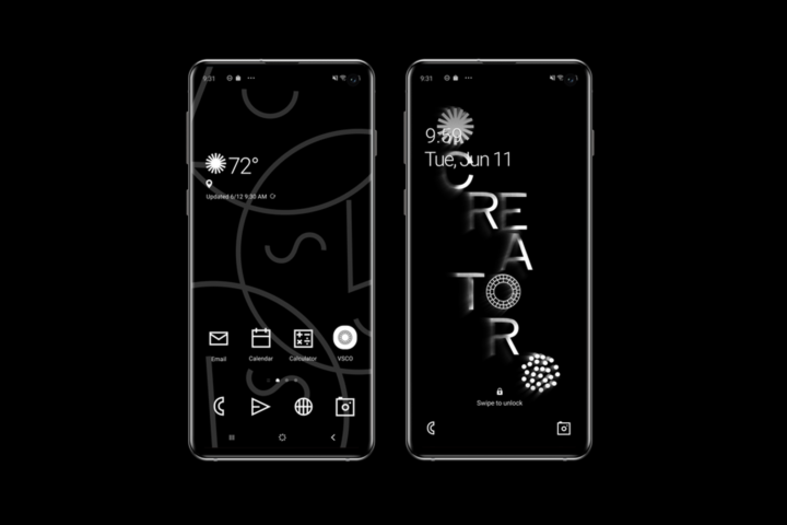 Black And White Android Themes