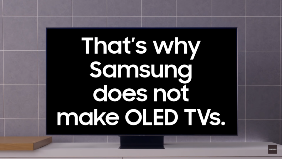 Samsung launches a direct attack on LG’s OLED TVs once again - SamMobile