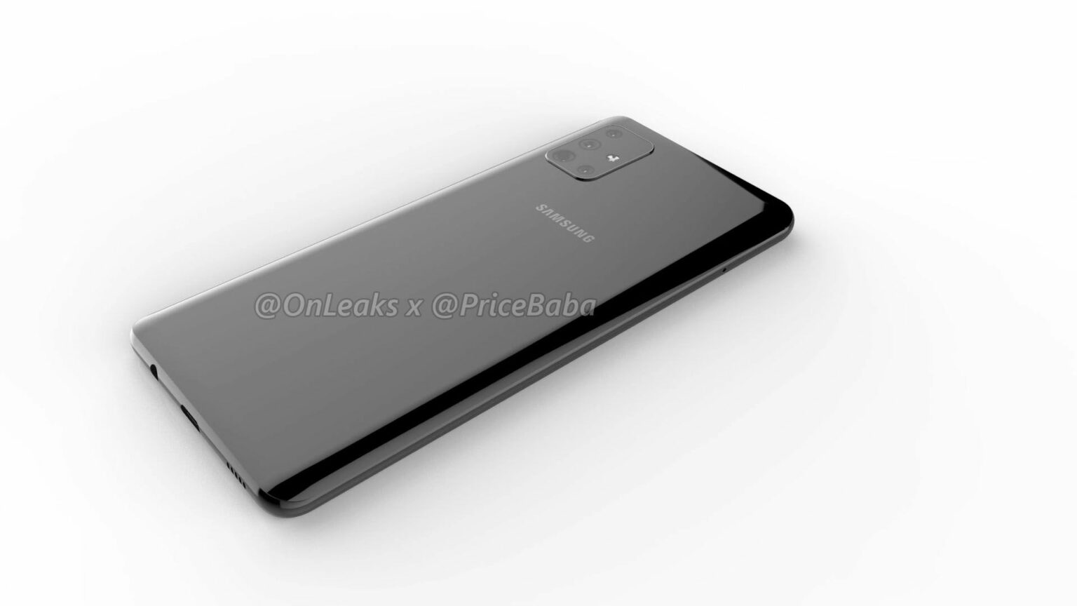 Galaxy A51 leaked renders show Note 10-like punch-hole display - SamMobile
