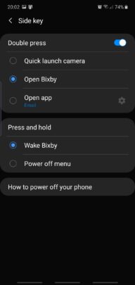 How to customize Samsung Galaxy Note 10 and Galxy Fold side key - SamMobile
