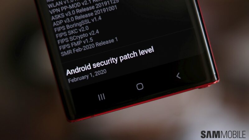 Samsung monthly updates: February 2020 security patch detailed - SamMobile