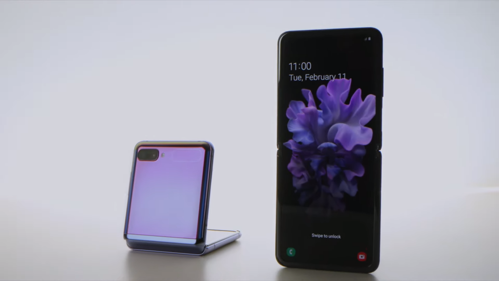 Samsung offers a close-up view of the stylish Galaxy Z Flip in new ...