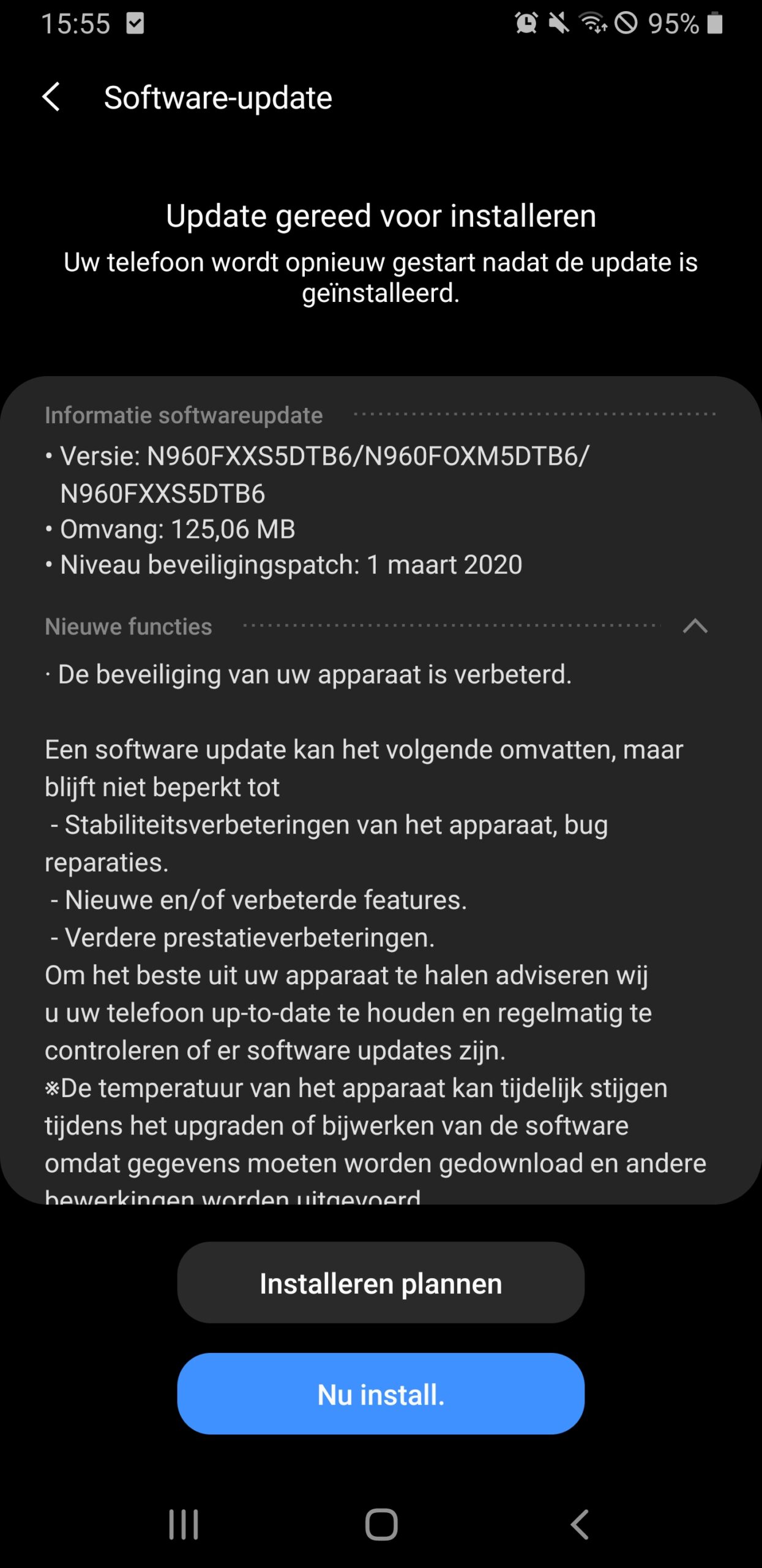 Samsung Galaxy Note 9 secures March 2020 security patch in Germany ...
