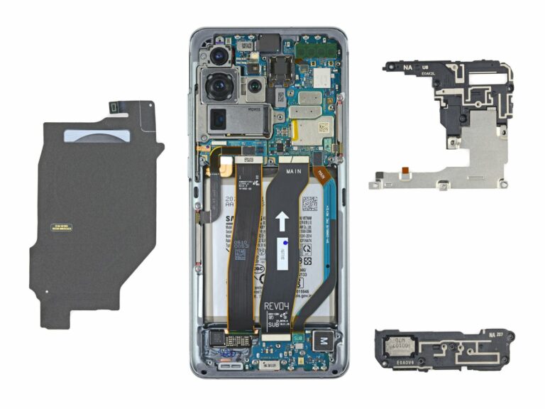 Samsung Galaxy S20 Ultra teardown offers detailed look at phone's ...
