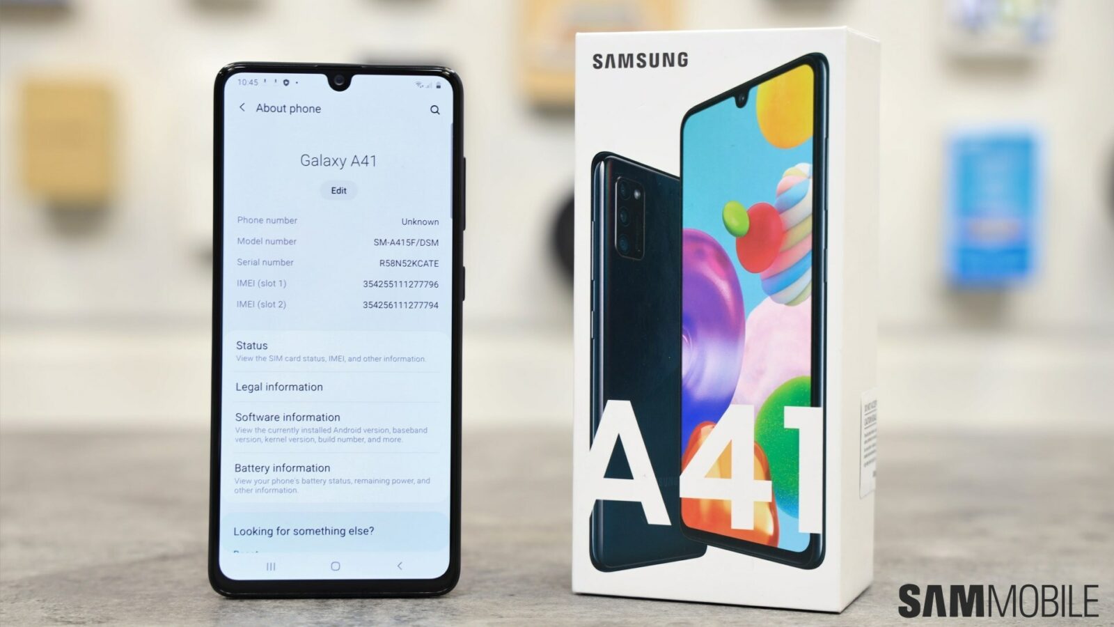 Samsung Galaxy A41 finally gets the August 2021 security update - SamMobile