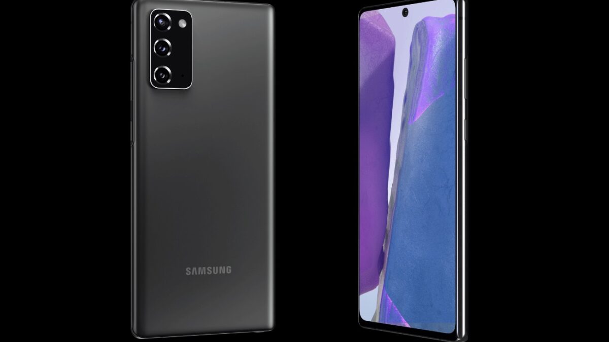 This is our first look at a detailed 360-degree Galaxy Note 20 render ...