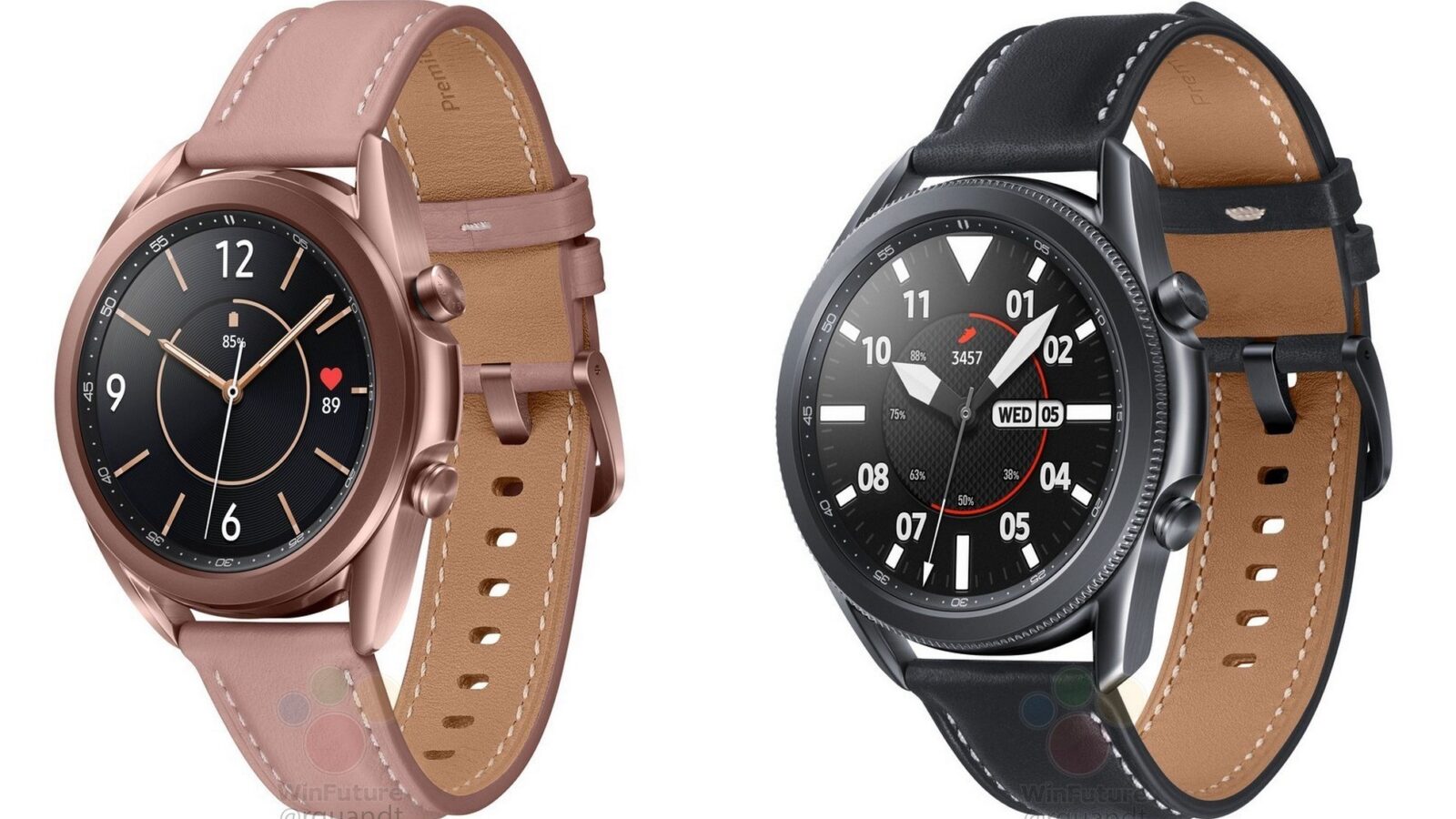 Samsung's Galaxy Watch 3 looks gorgeous in these leaked renders - SamMobile