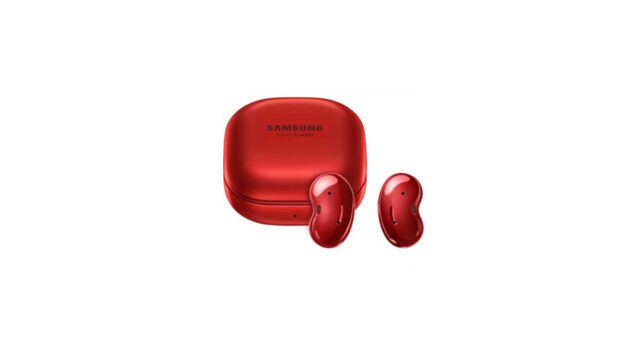 Galaxy Buds Live launch in exclusive bright red color - SamMobile