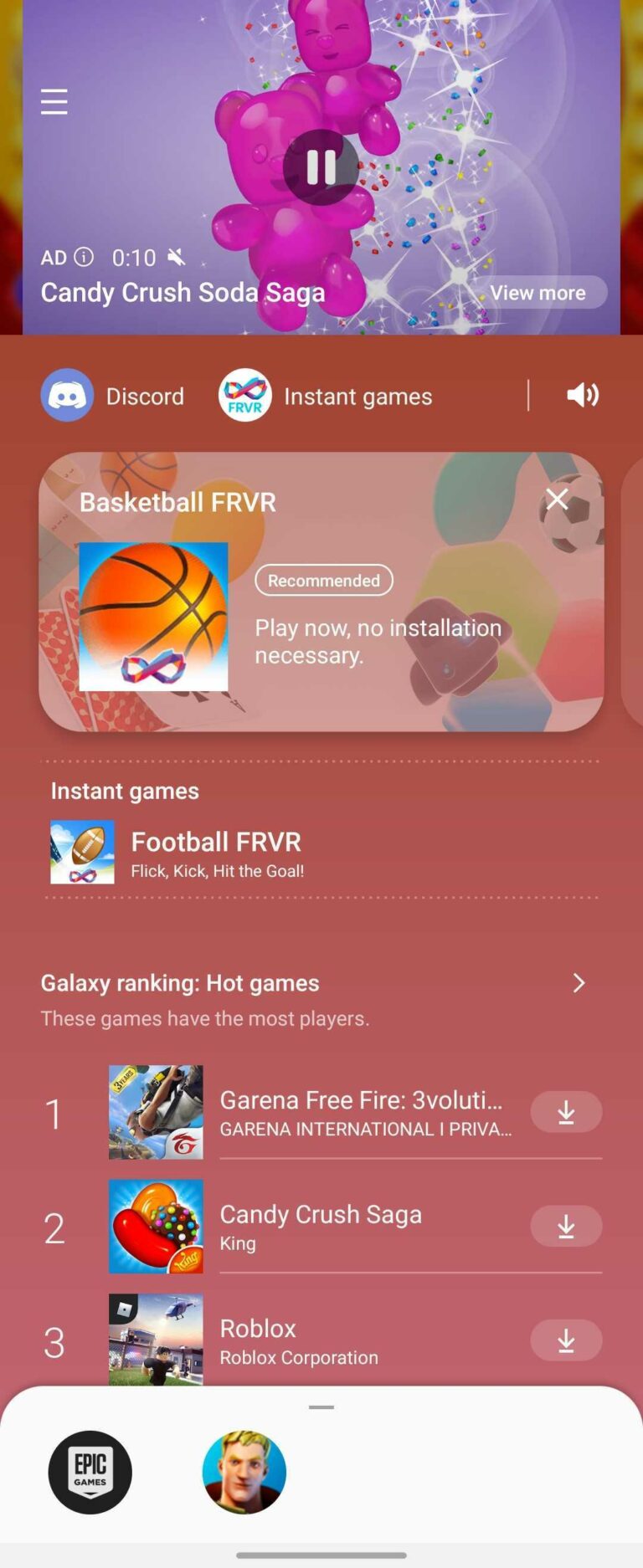 Samsung Game Launcher update brings instant games - SamMobile