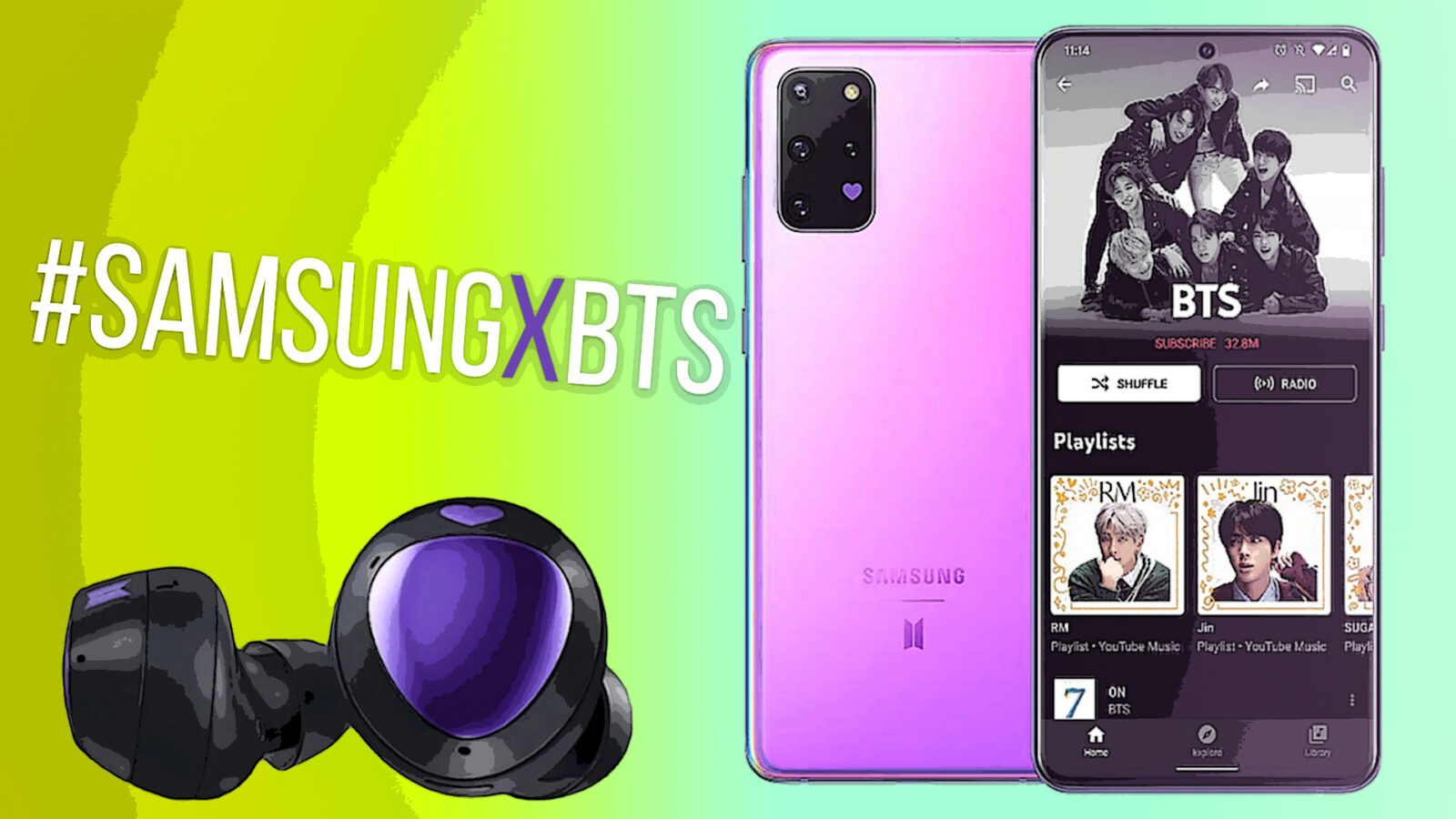 The BTS effect: V drums up renewed interest in Galaxy S20... again ...