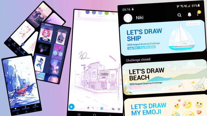 Best S Pen drawing apps for your new Galaxy Note 20 and Galaxy Tab S7 ...