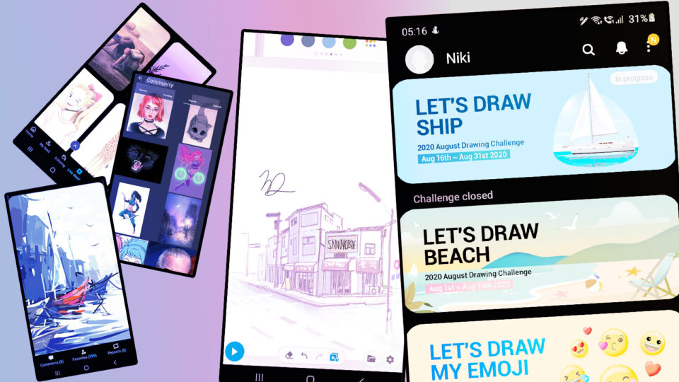 Best S Pen drawing apps for your new Galaxy Note 20 and Galaxy Tab S7 ...