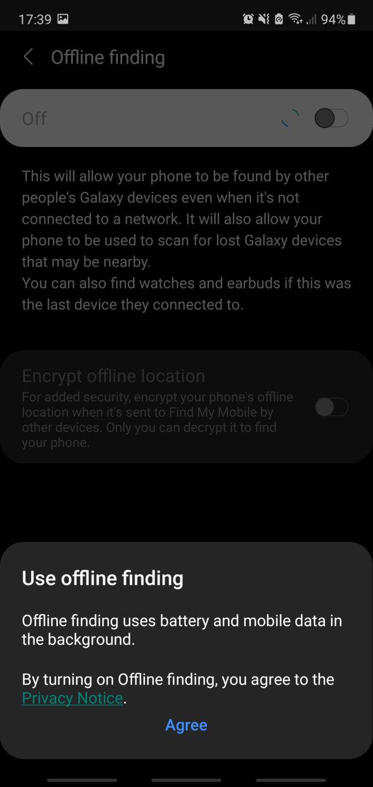 Find My Mobile offline functionality is now widely available outside ...