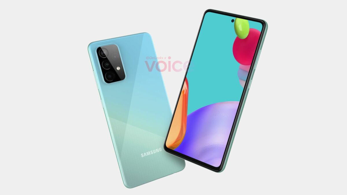 Here's our first look at the Galaxy A52 5G with Glasstic back and ...