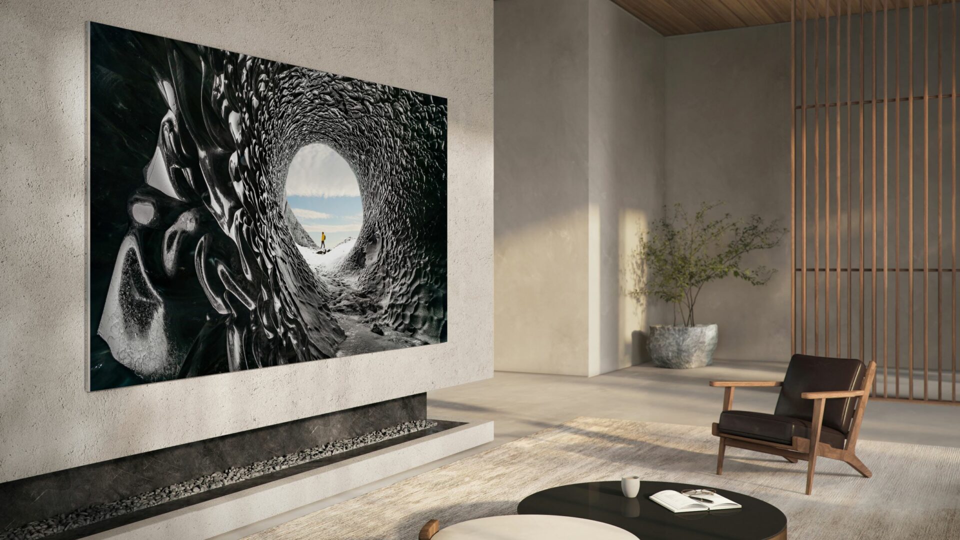 Samsung's new 110-inch MicroLED TV has zero bezels, 5.1-channel ...