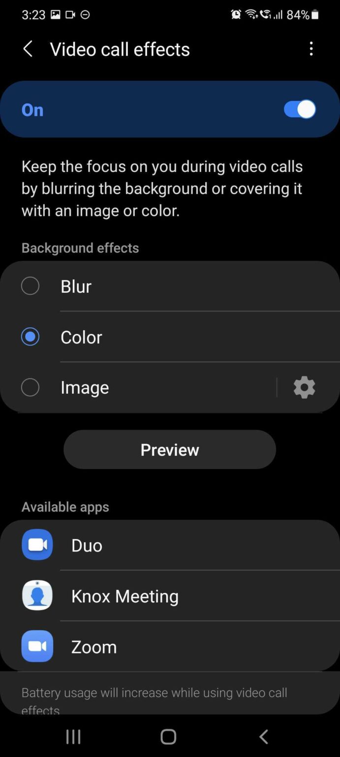 Galaxy S21 offers custom backgrounds for Duo, Teams, Webex, and Zoom ...
