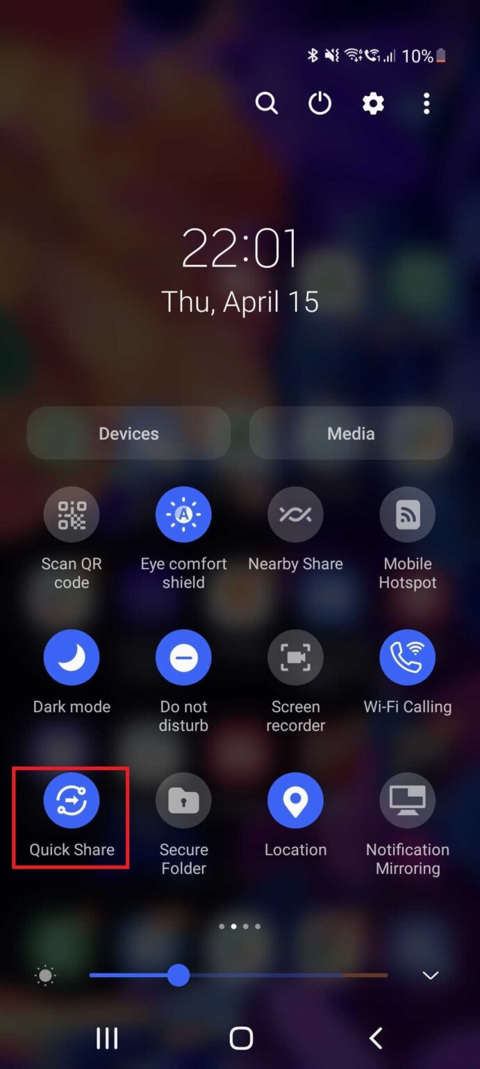 How to use Quick Share for sharing media and files on Galaxy devices ...