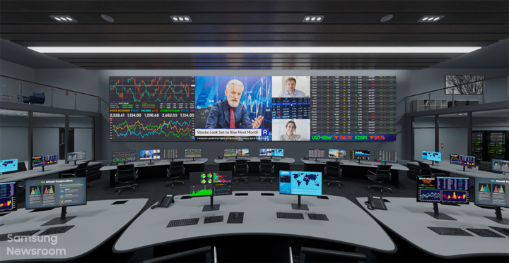 Here's Samsung's vision for the future of broadcast and control rooms ...