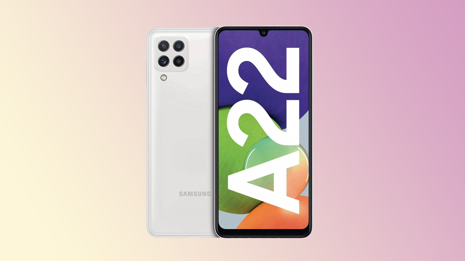 Galaxy A22 4G has a MediaTek processor, quad-camera setup - SamMobile