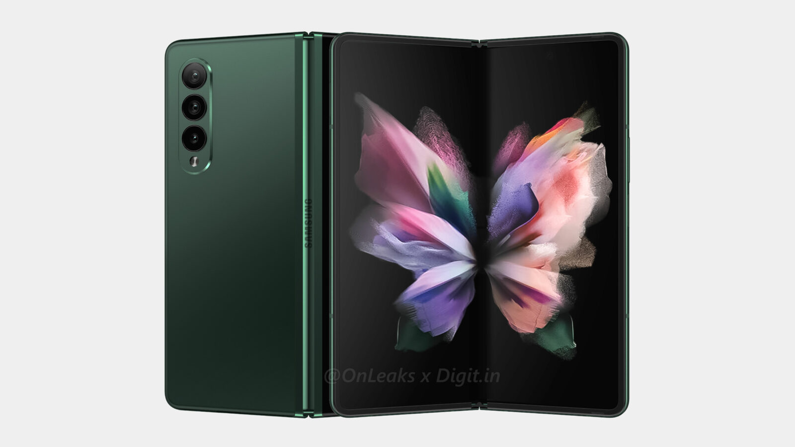 Gawk at these highly detailed Galaxy Z Fold 3 images in 5K resolution ...