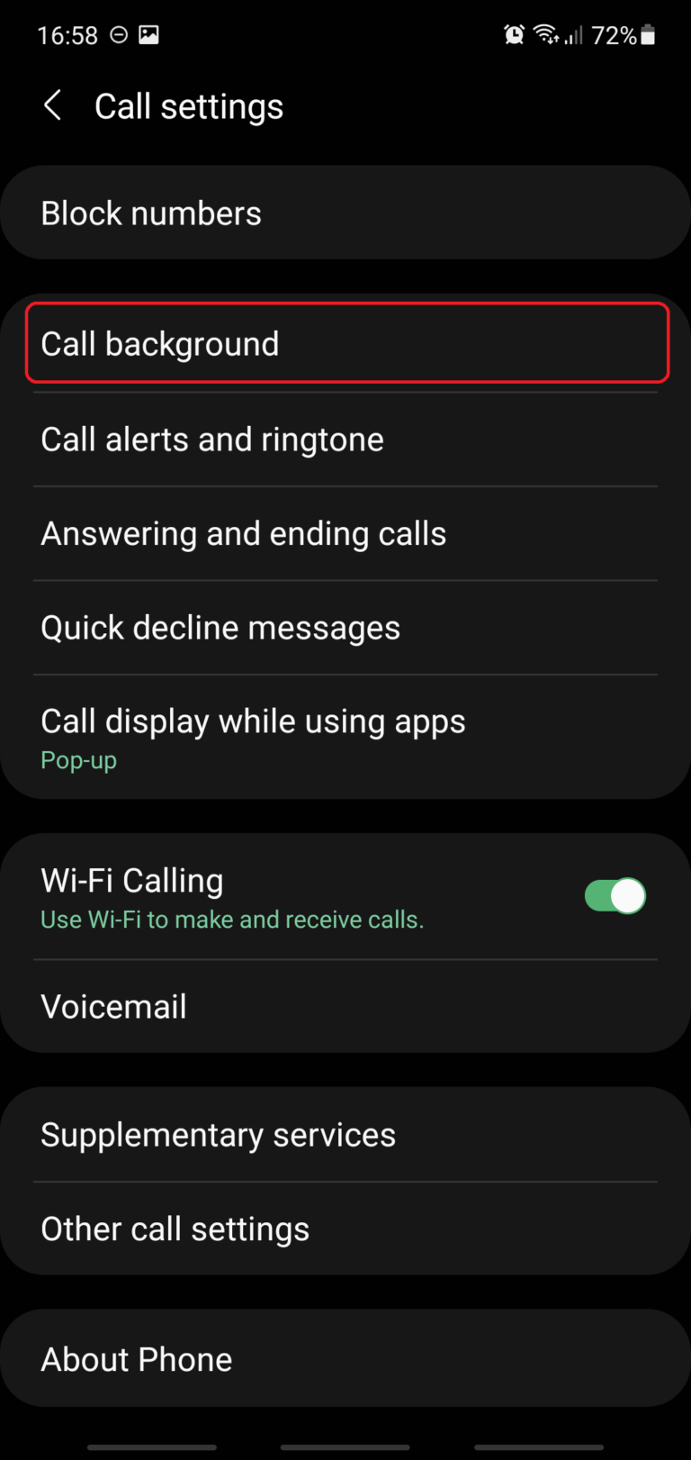 Samsung's One UI needs per-contact Call Background options - SamMobile