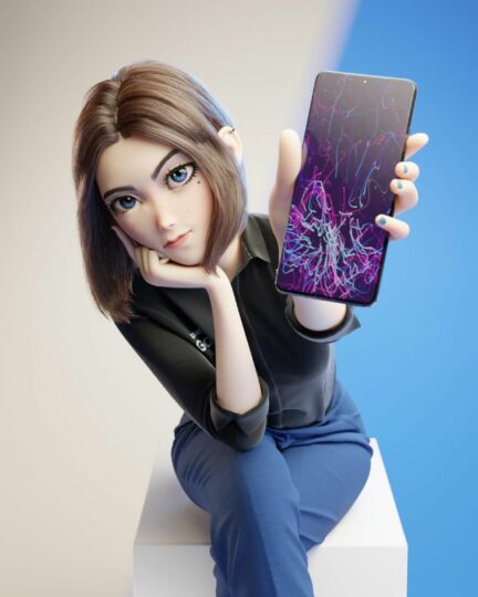 People just can't stop simping over this AI Samsung mascot - SamMobile
