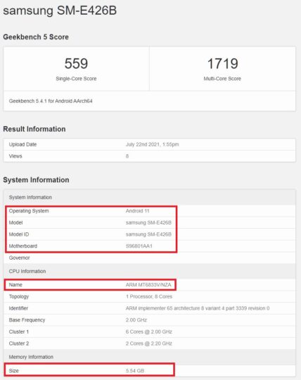 Galaxy F42 5G's processor gets confirmed in new leak - SamMobile