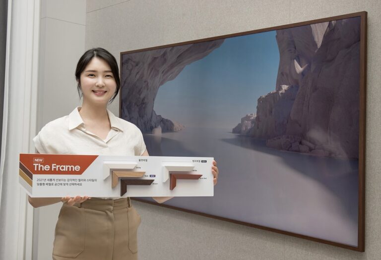 Samsung launches the 85-inch version of The Frame TV in South Korea ...