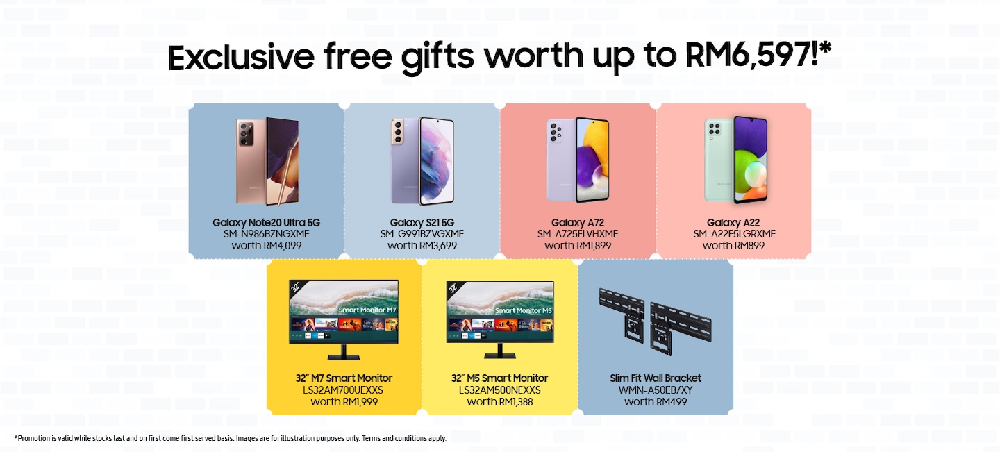 Samsung Malaysia giving Galaxy phones and monitors free with smart TVs ...