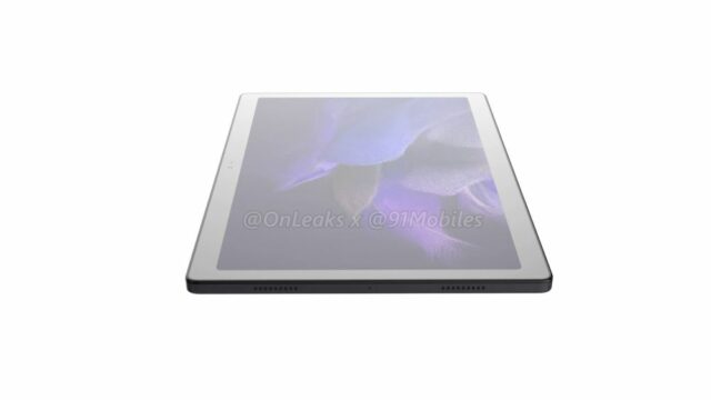 Galaxy Tab A8 (2021) leak reveals a new design with flat edges - SamMobile