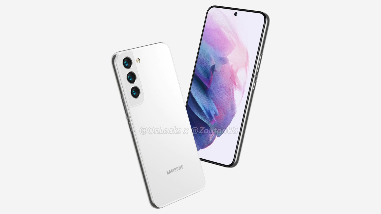 Samsung Galaxy S22 render images reveal a Galaxy S21-like design ...