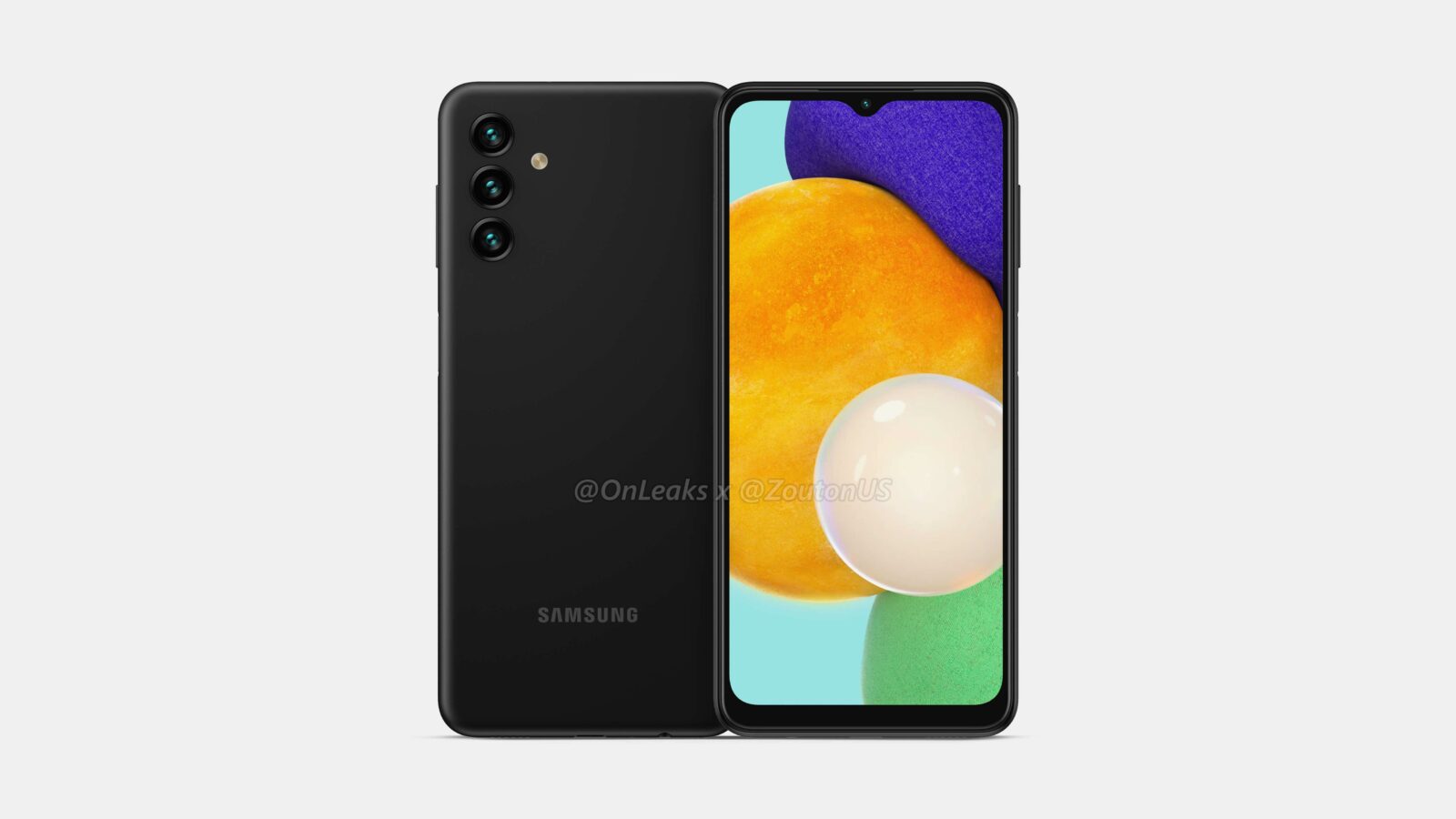 Samsung Galaxy A13 5G renders reveal a simplistic rear design - SamMobile