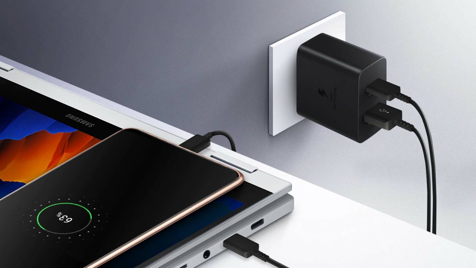Samsung launches 35W charger with two USB ports in India - SamMobile