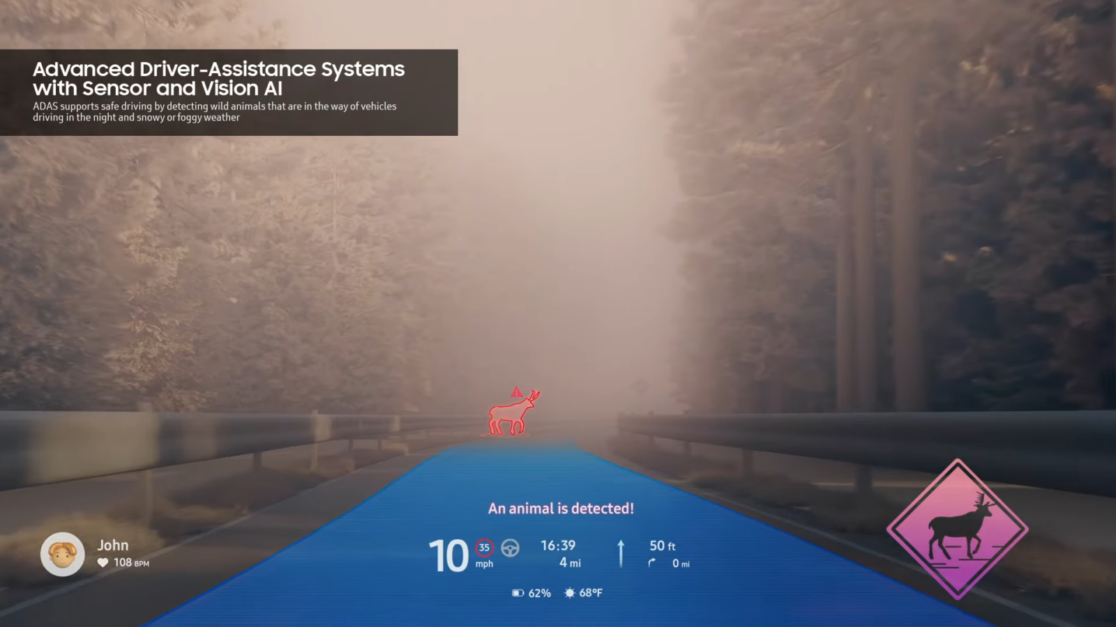 Samsung's vision of AR-powered self-driving cars is straight from the ...