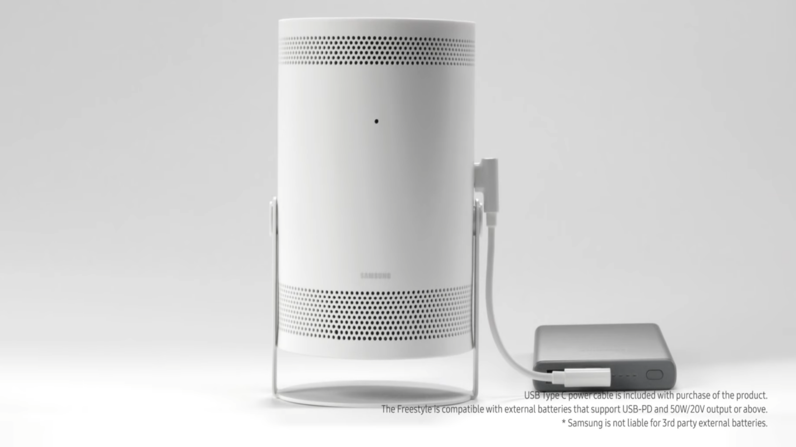 Here's what you can do with The Freestyle projector from Samsung ...