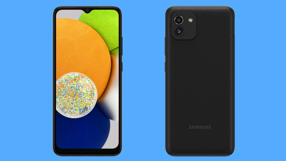 The One UI Core-running Galaxy A03 has a new firmware update from ...